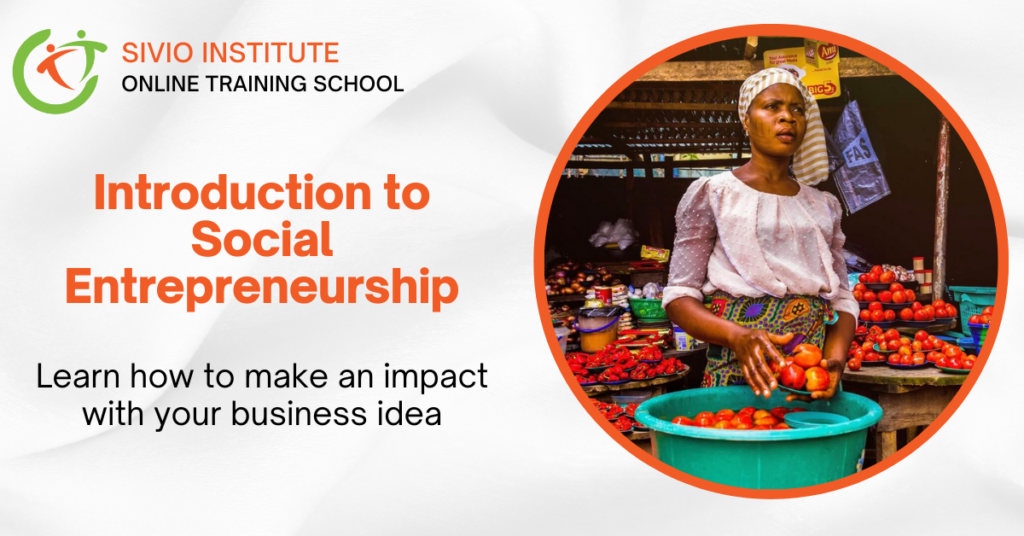 Introduction to Social Entrepreneurship – SIVIO Institute Online School